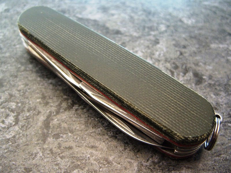 SAK-Mod: Green Micarta Clipper | Chris Custom Works