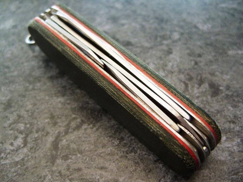 SAK-Mod: Green Micarta Clipper | Chris Custom Works