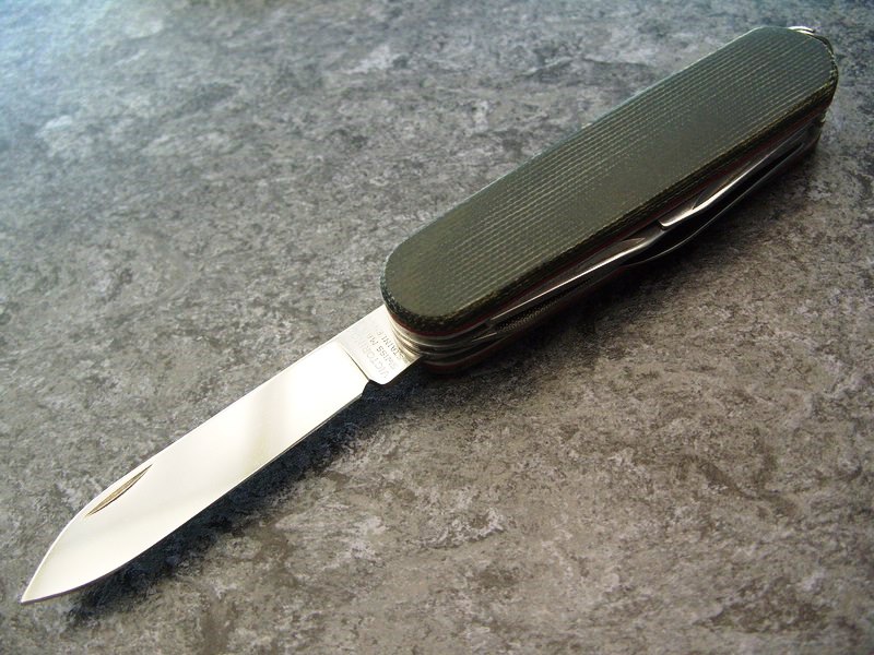 SAK-Mod: Green Micarta Clipper | Chris Custom Works