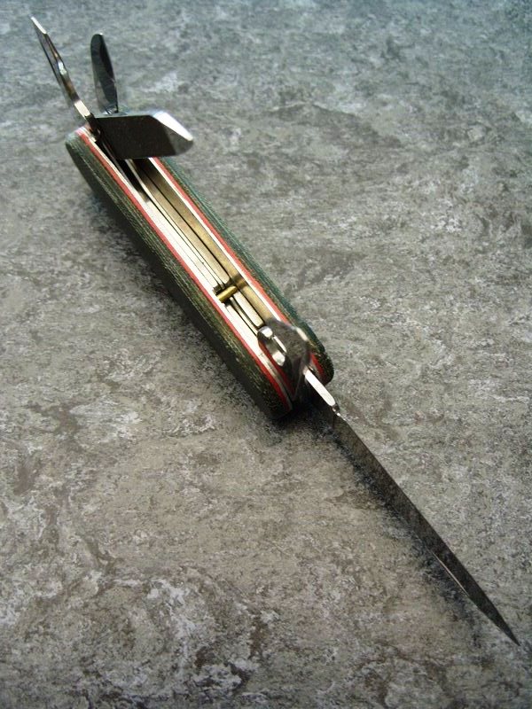 SAK-Mod: Green Micarta Clipper | Chris Custom Works