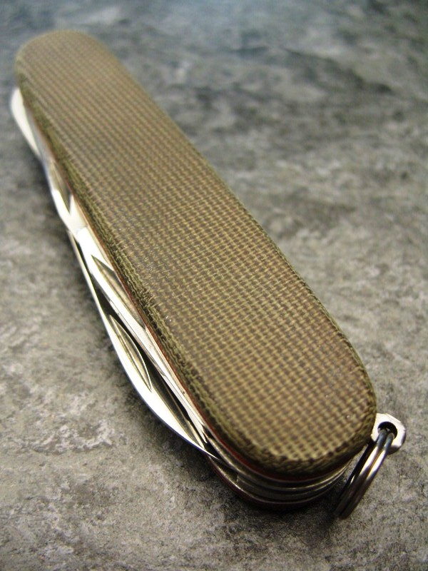 SAK-Mod: Green Micarta Camper | Chris Custom Works