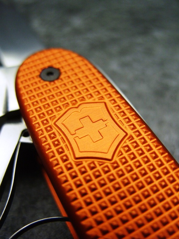 Alox-SAK-Mod: Enhanced Orange Alox Electrician Plus | Chris Custom Works