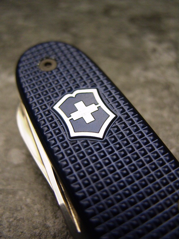 SAK-Mod: Enhanced steel blue Alox Recruit | Chris Custom Works