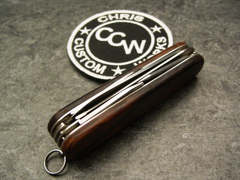 SAK-Mod: Camper mit Wüsteneisenholz | Chris Custom Works