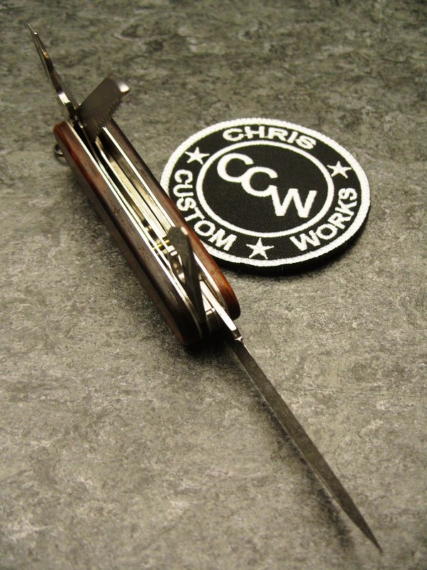 SAK-Mod: Camper mit Wüsteneisenholz | Chris Custom Works