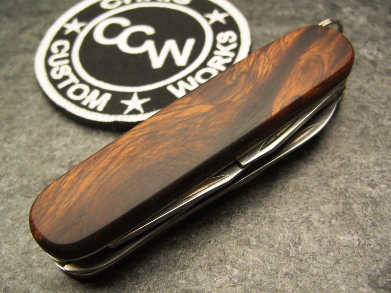 SAK-Mod: Camper mit Wüsteneisenholz | Chris Custom Works