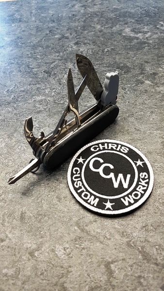 SAK-Mod: Black Micarta Compact Lite | Chris Custom Works