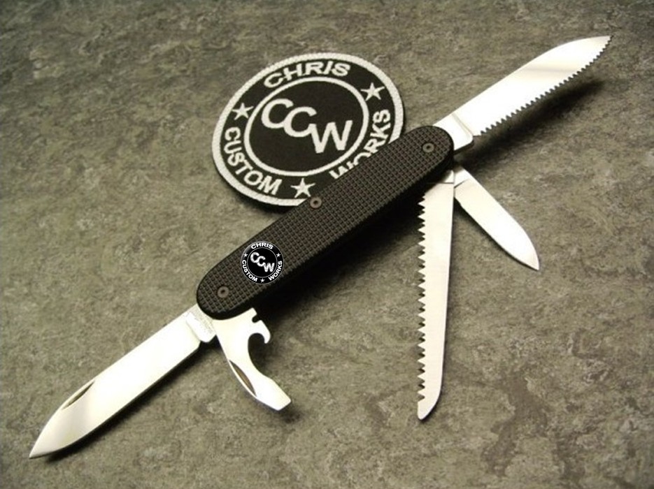 SAK-Mod: Black Alox Compact Colonizer | Chris Custom Works