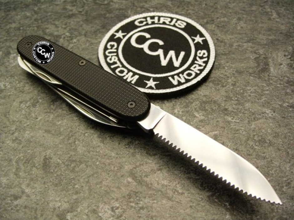SAK-Mod: Black Alox Compact Colonizer | Chris Custom Works