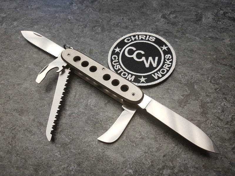 SAK-Mod: 93mm Titanium Squire | Chris Custom Works
