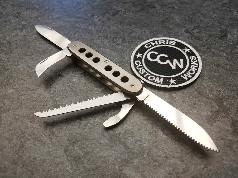 SAK-Mod: 93mm Titanium Squire | Chris Custom Works