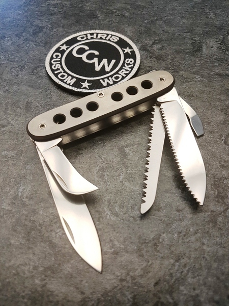 SAK-Mod: 93mm Titanium Squire | Chris Custom Works