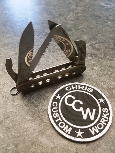 SAK-Mod: 93mm Titanium Squire | Chris Custom Works