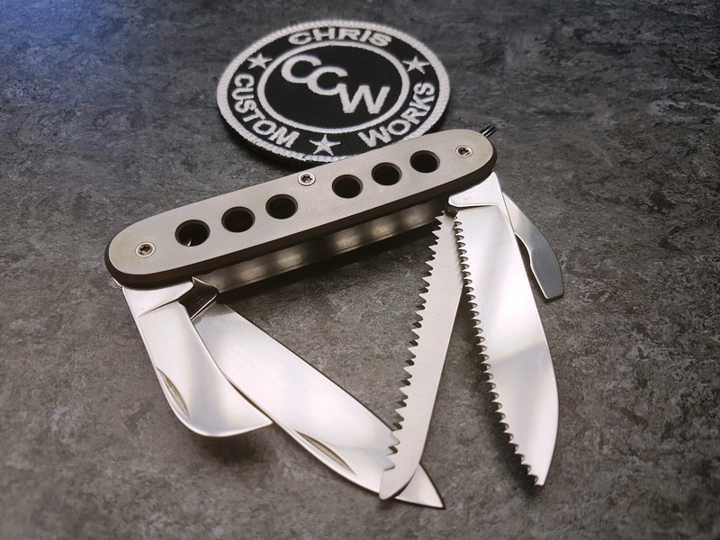 SAK-Mod: 93mm Titanium Squire | Chris Custom Works