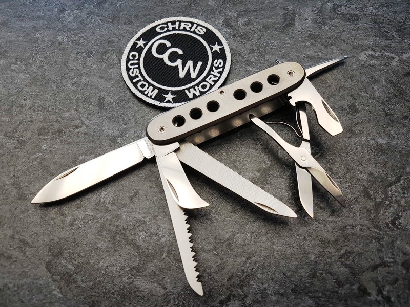 SAK-Mod: 93mm Enhanced Titanium Harvester X | Chris Custom Works